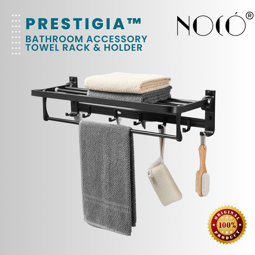 Prestigia™ Bathroom Accessory Towel Rack – Home Hero Shop